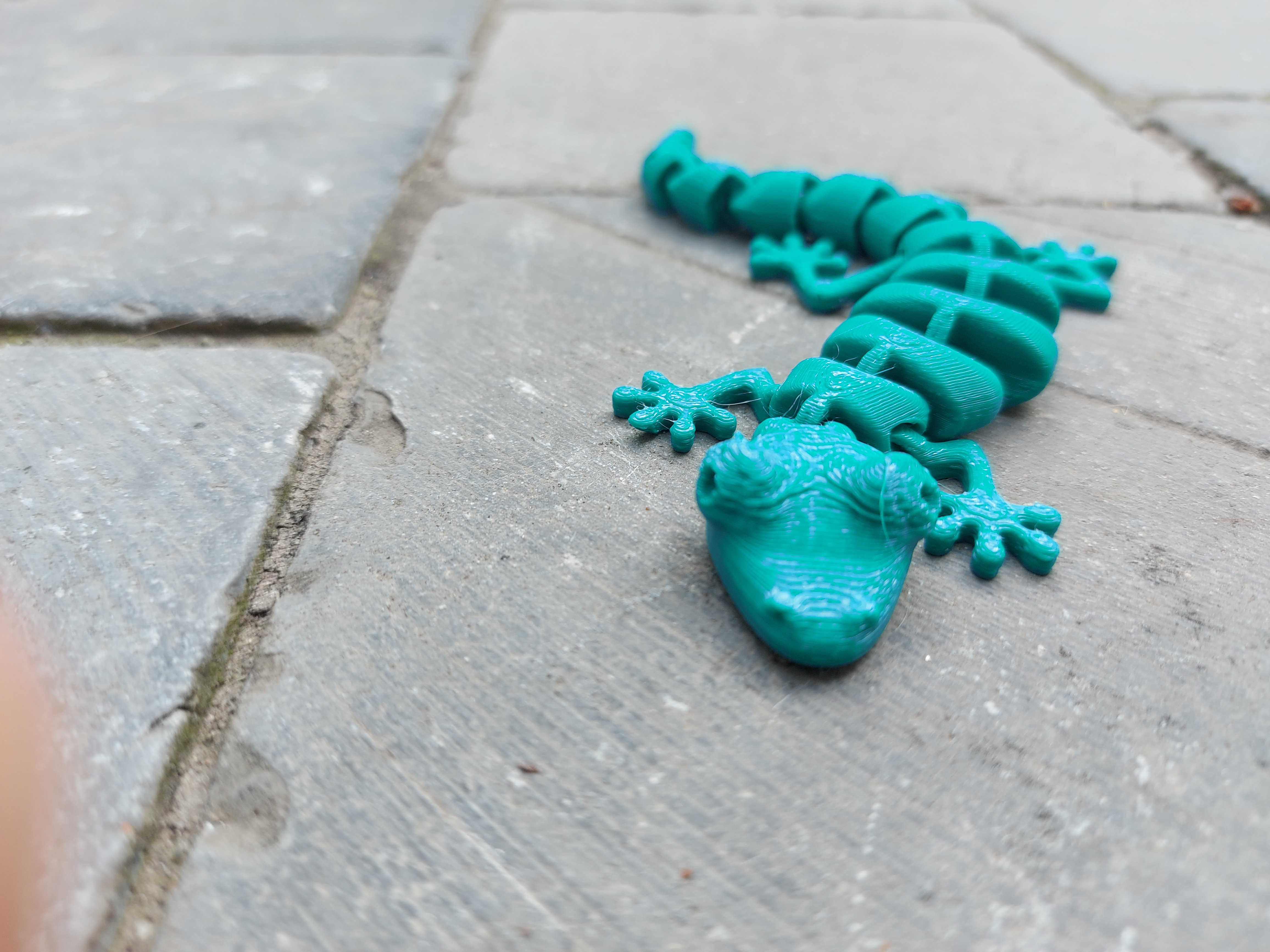 3D printable Articulated Lizard v2 • made with disco ultimate bi ...