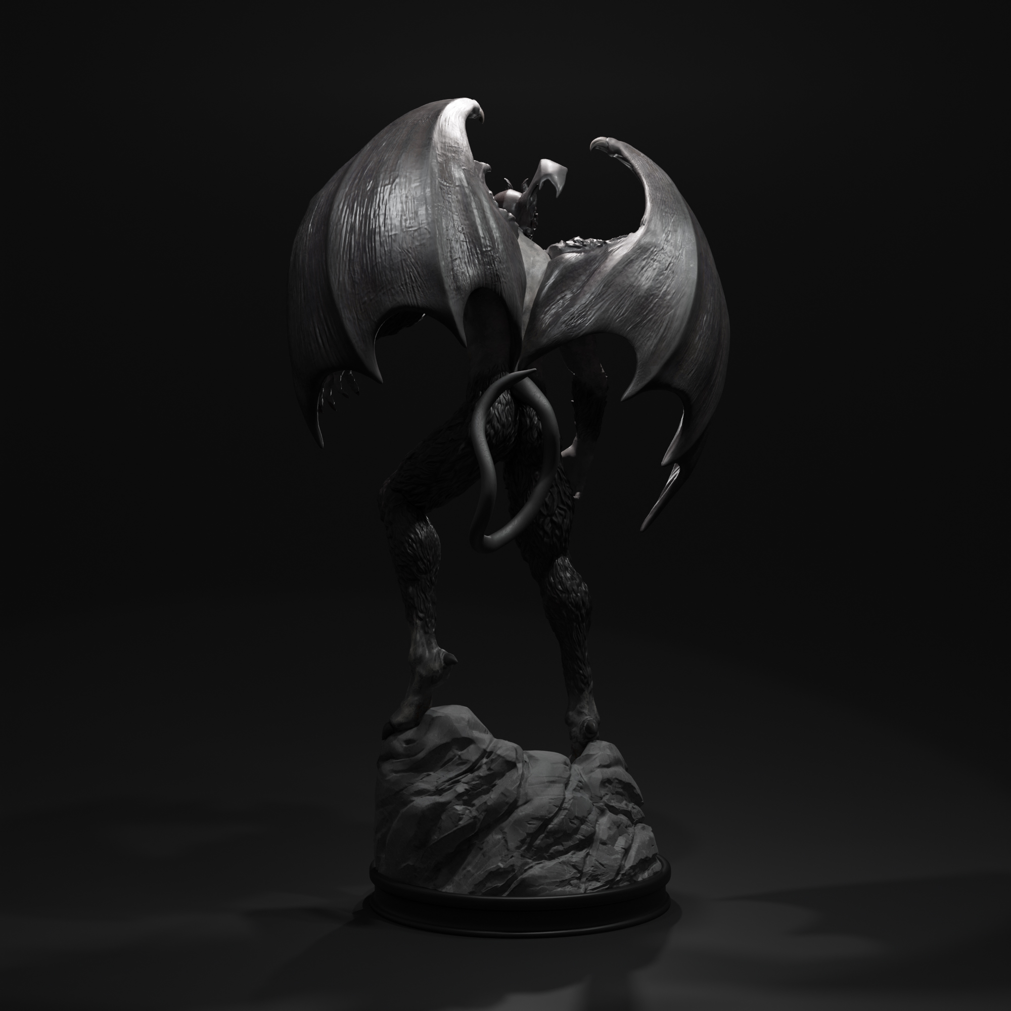 3D file Devilman Statue・3D printing design to download・Cults