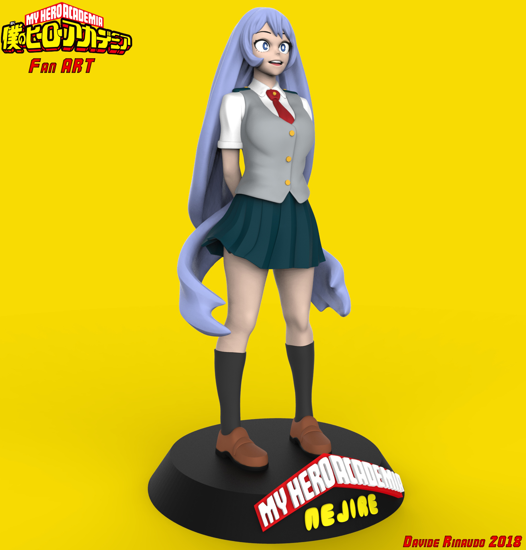 3D file Nejire Hado・3D printer design to download・Cults