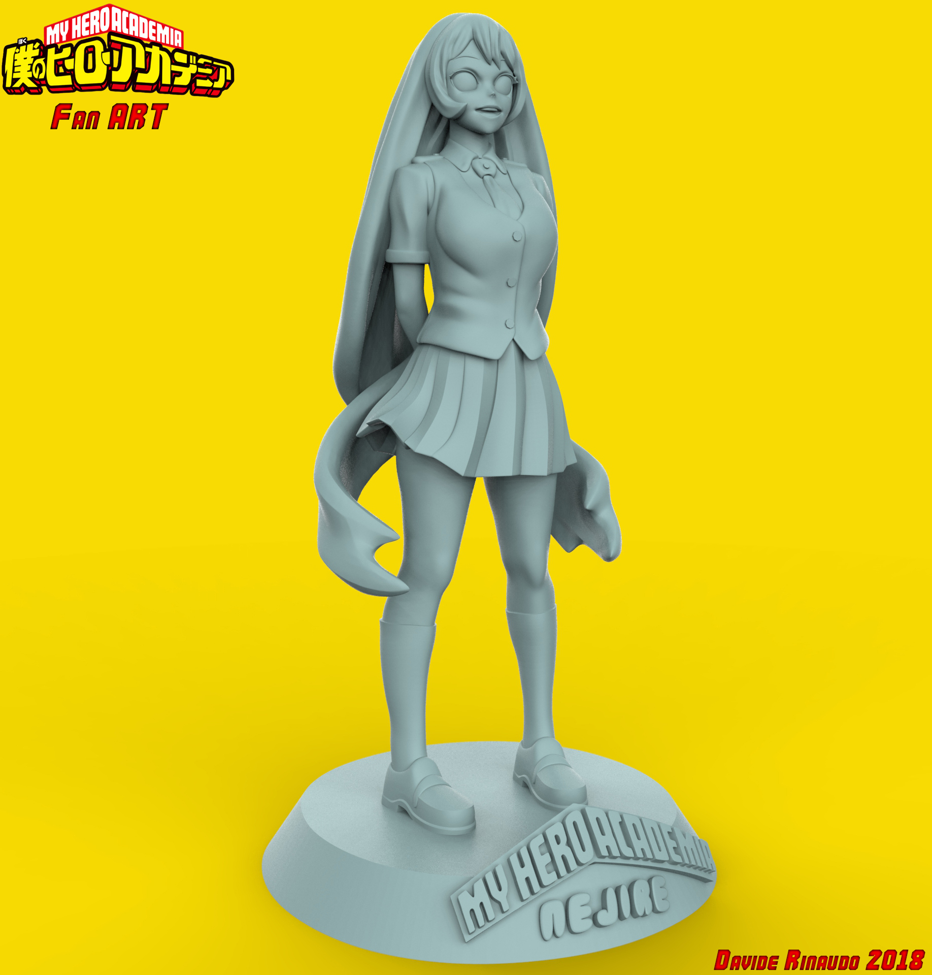 3D file Nejire Hado・3D printer design to download・Cults
