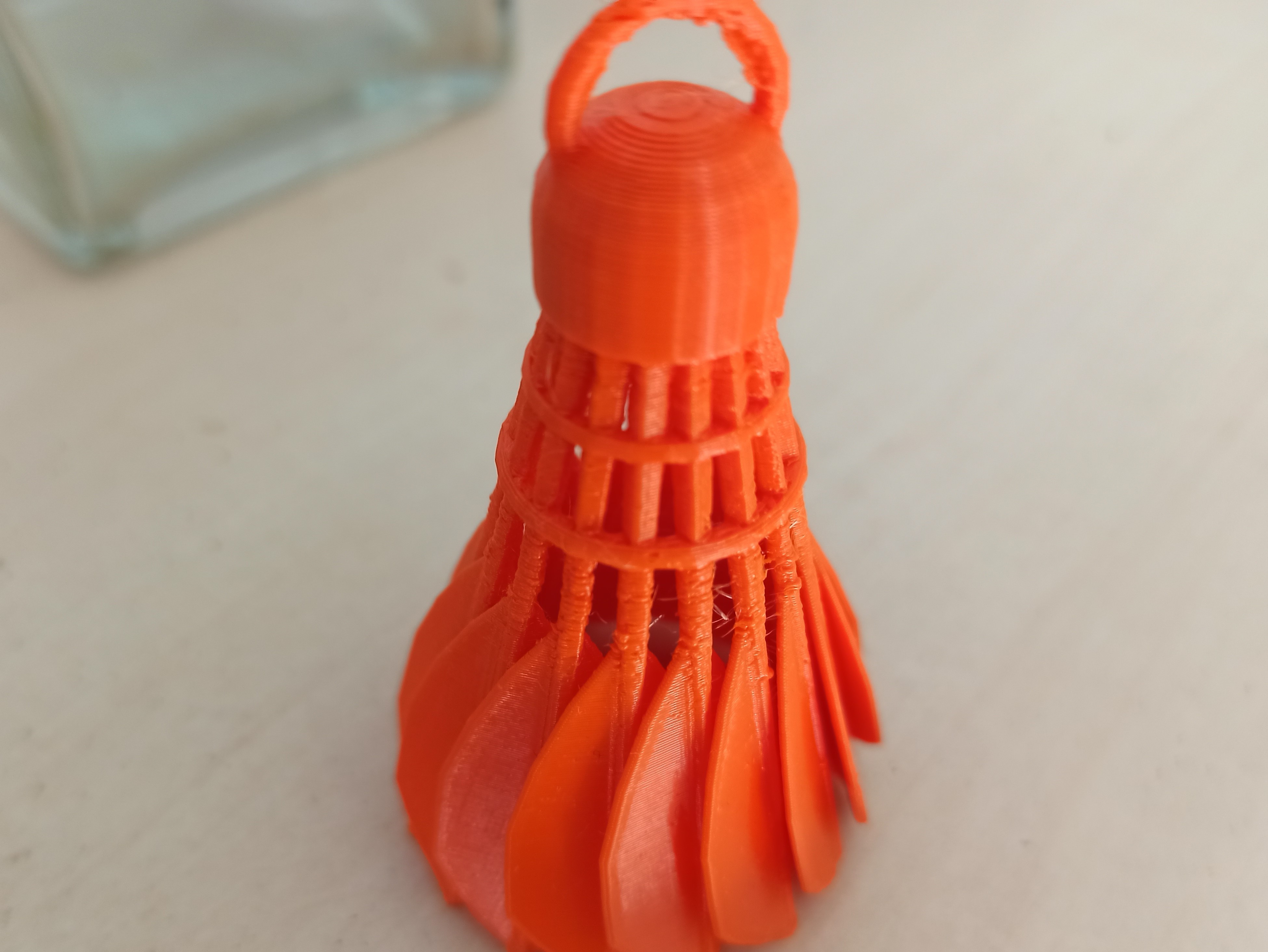 Free STL file Badminton shuttlecock in keychain・Object to download and ...