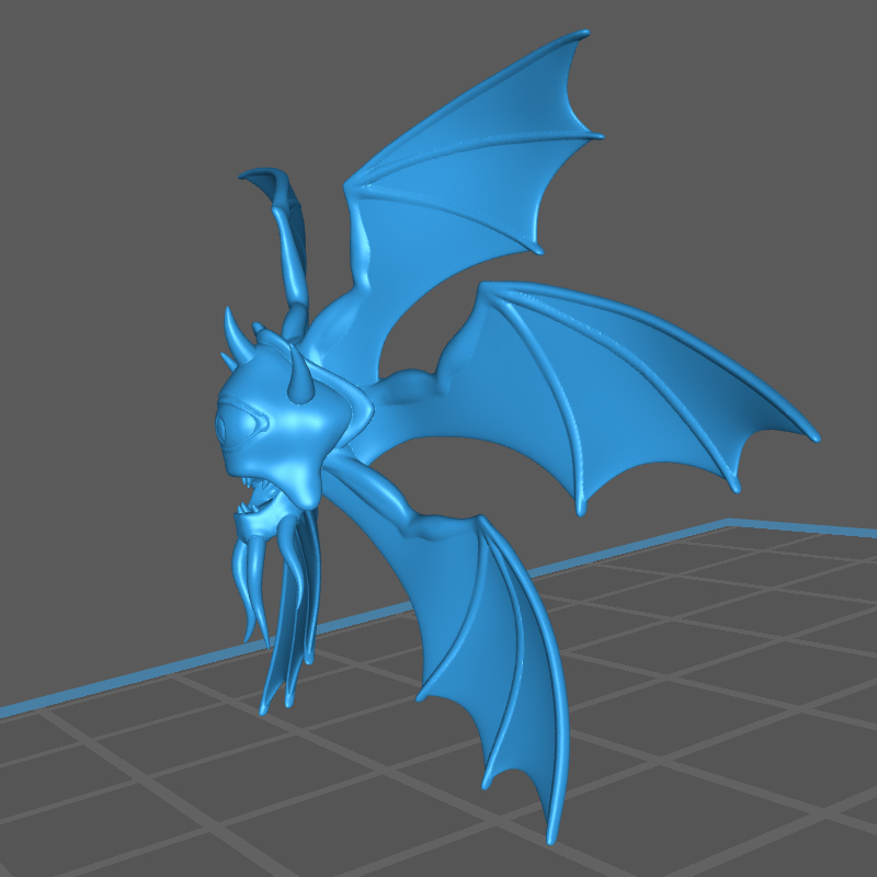 Free STL file Vargouille / Cydrok the Flying Head ⚔・3D printable model ...