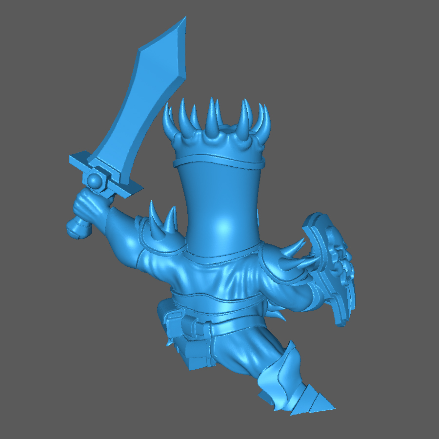 Free STL file Chaos Dwarf Unit Leader・Model to download and 3D print・Cults
