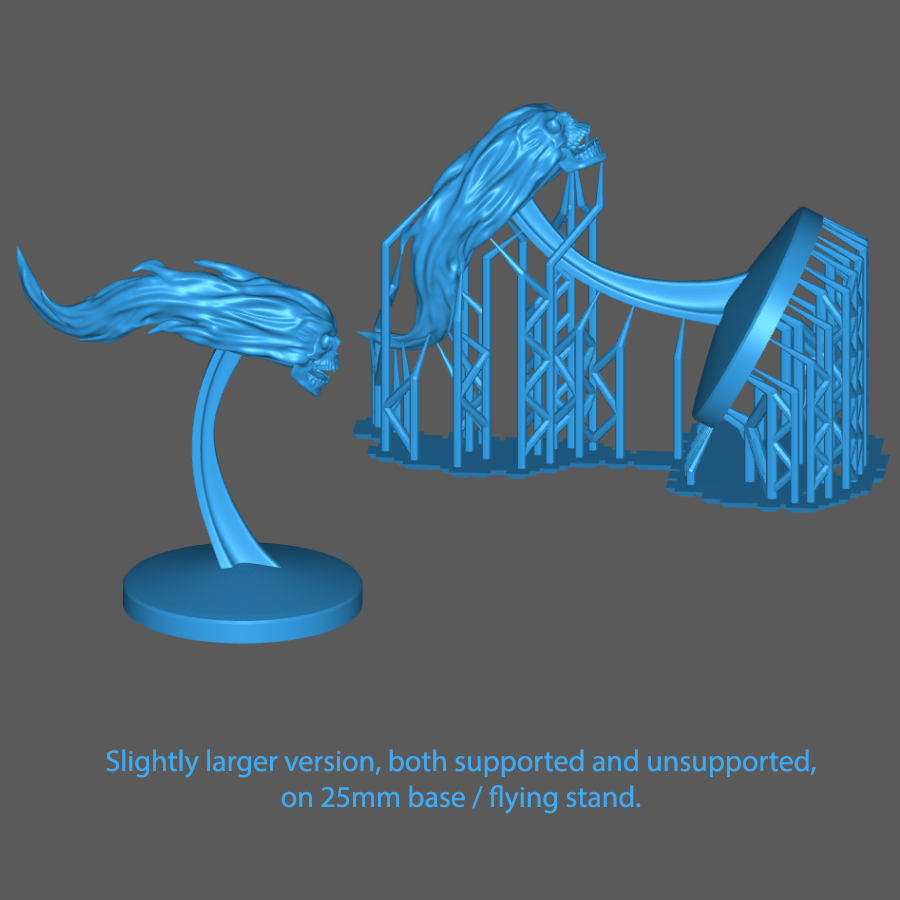 Free STL file Flame Skull 🔥・3D print model to download・Cults