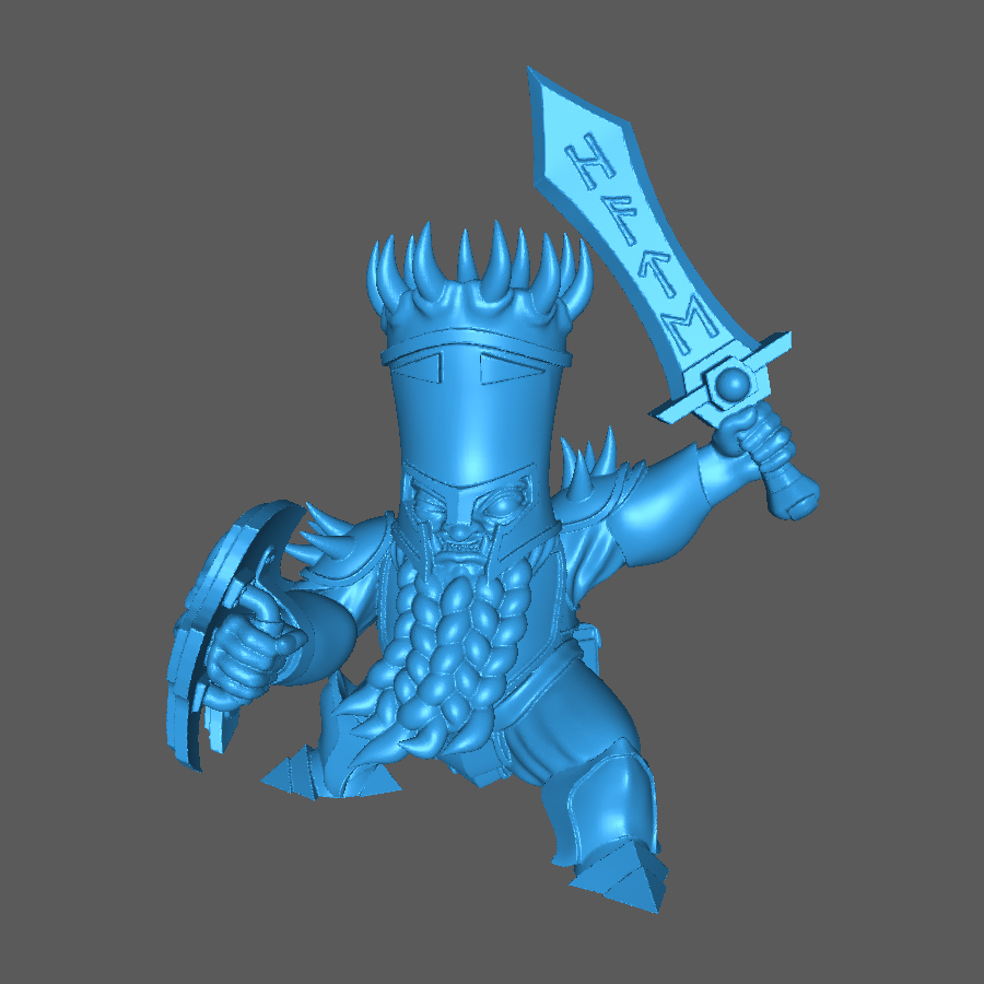 Free STL file Chaos Dwarf Unit Leader・Model to download and 3D print・Cults