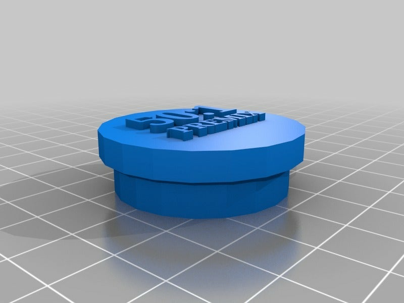 Free STL file gas can cap・3D printing model to download・Cults