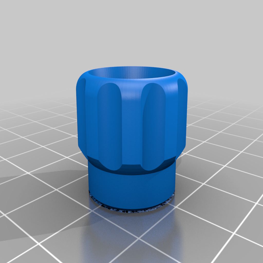 Free STL file Knob for bolt with OpenSCAD・3D printer model to download ...