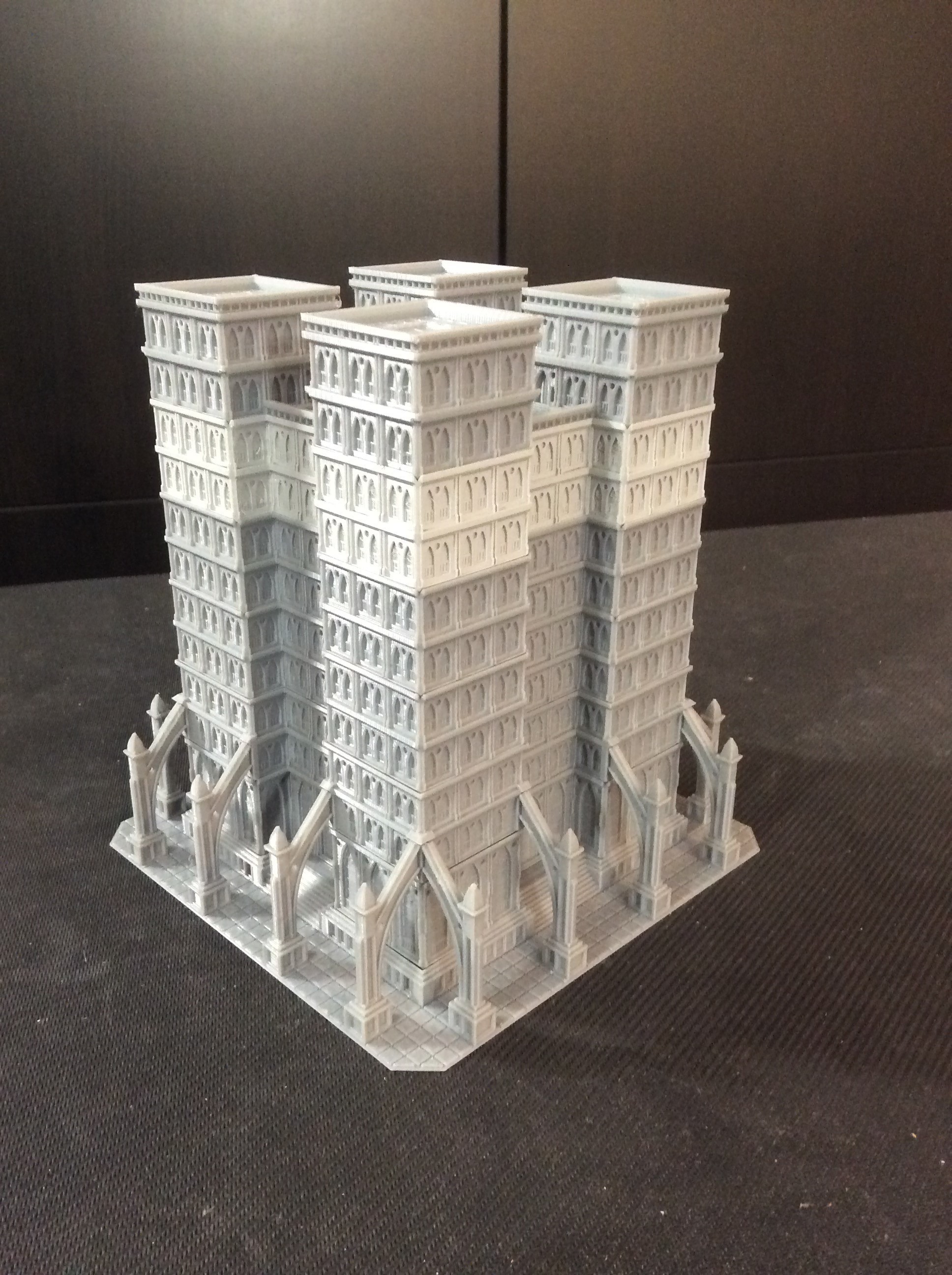 STL file Titanstructure Dark future 8mm scale buildings for Titanicus ...