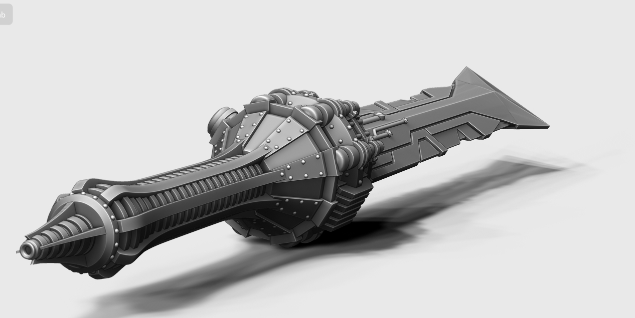 3D file 4th Planet Battleduke Judiciar Style Power Sword・3D printer ...