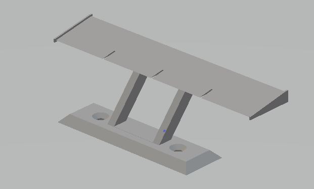 Free STL file Car wing・3D print object to download・Cults