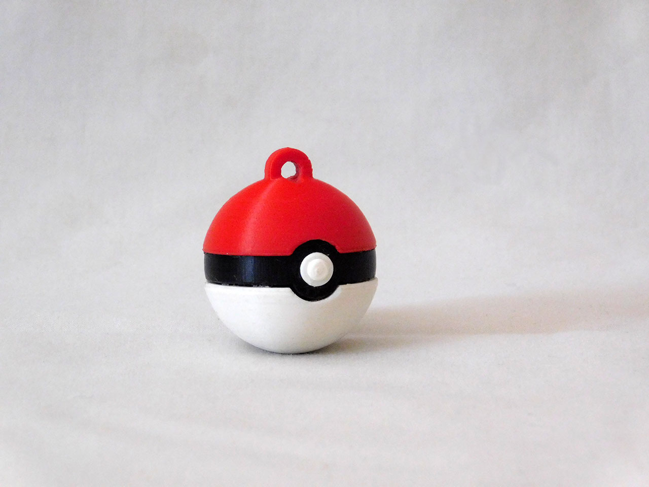 STL file Pokeball Keychain・3D printable model to download・Cults