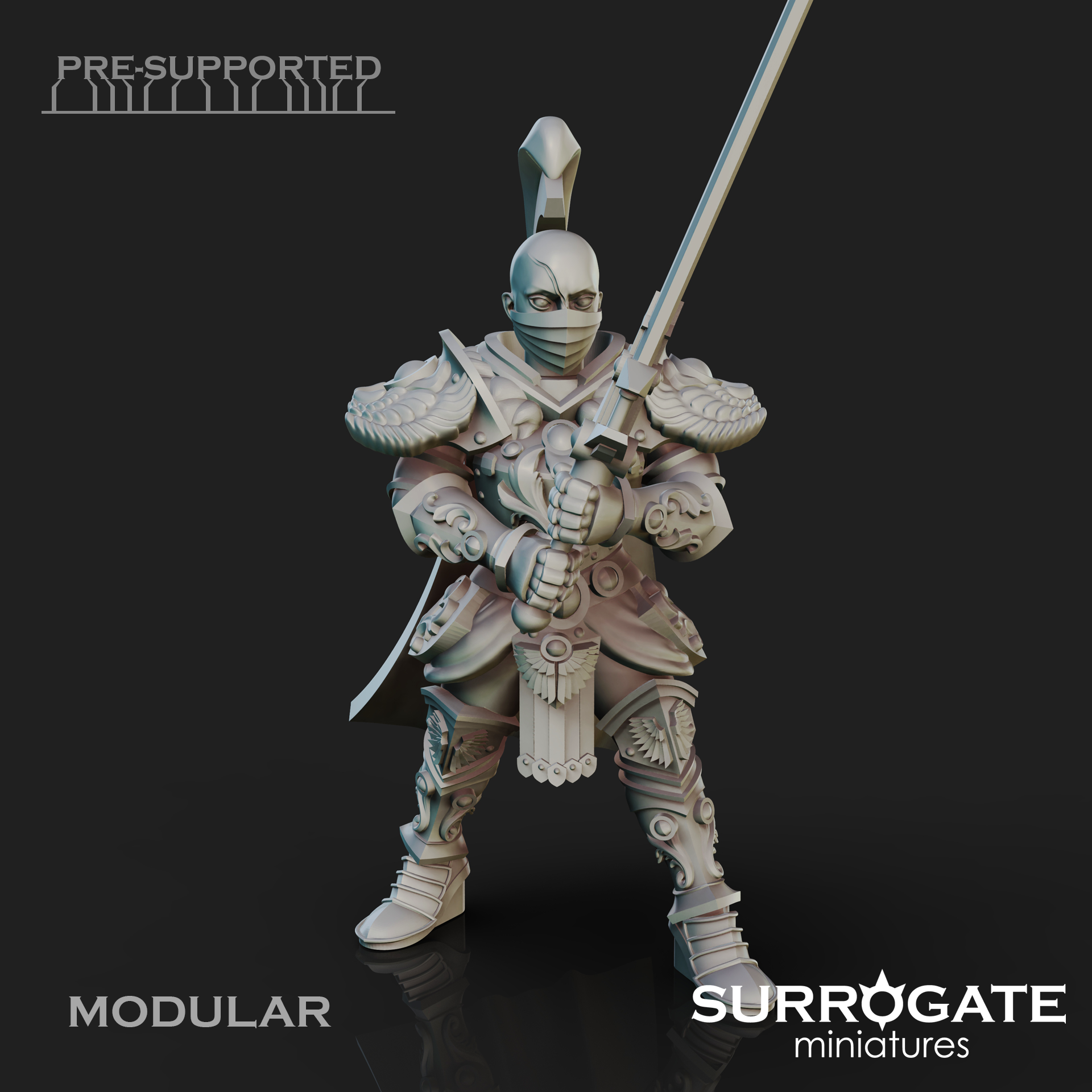 3D file Tacitus Sororis, Surrogate Miniatures January Modular Unit ...