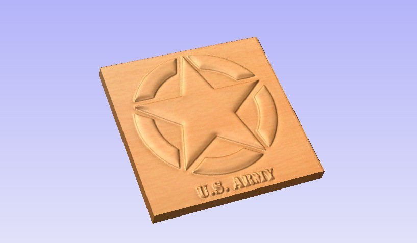 Free STL file Army Emblem・Model to download and 3D print・Cults