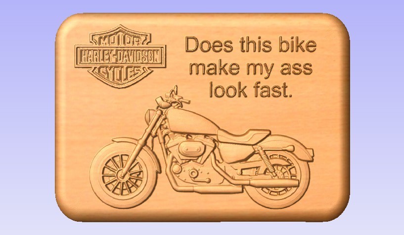Free STL file Bike Sign・Object to download and to 3D print・Cults