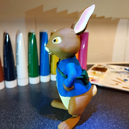Download STL file Peter Rabbit | Peter Rabbit Fan Art • Model to 3D ...