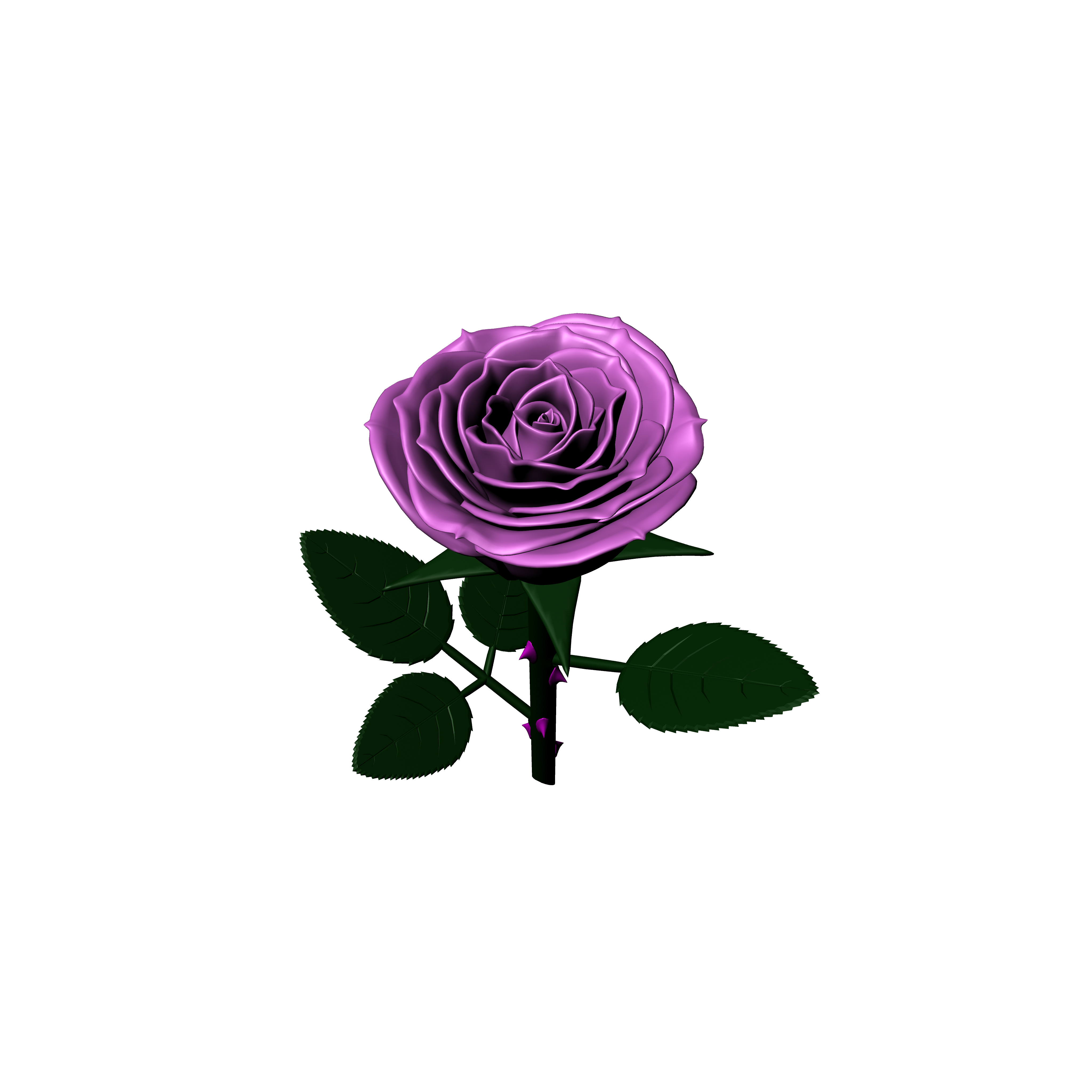 STL file Rose | 3D Printable Rose © ・3D printing model to download・Cults