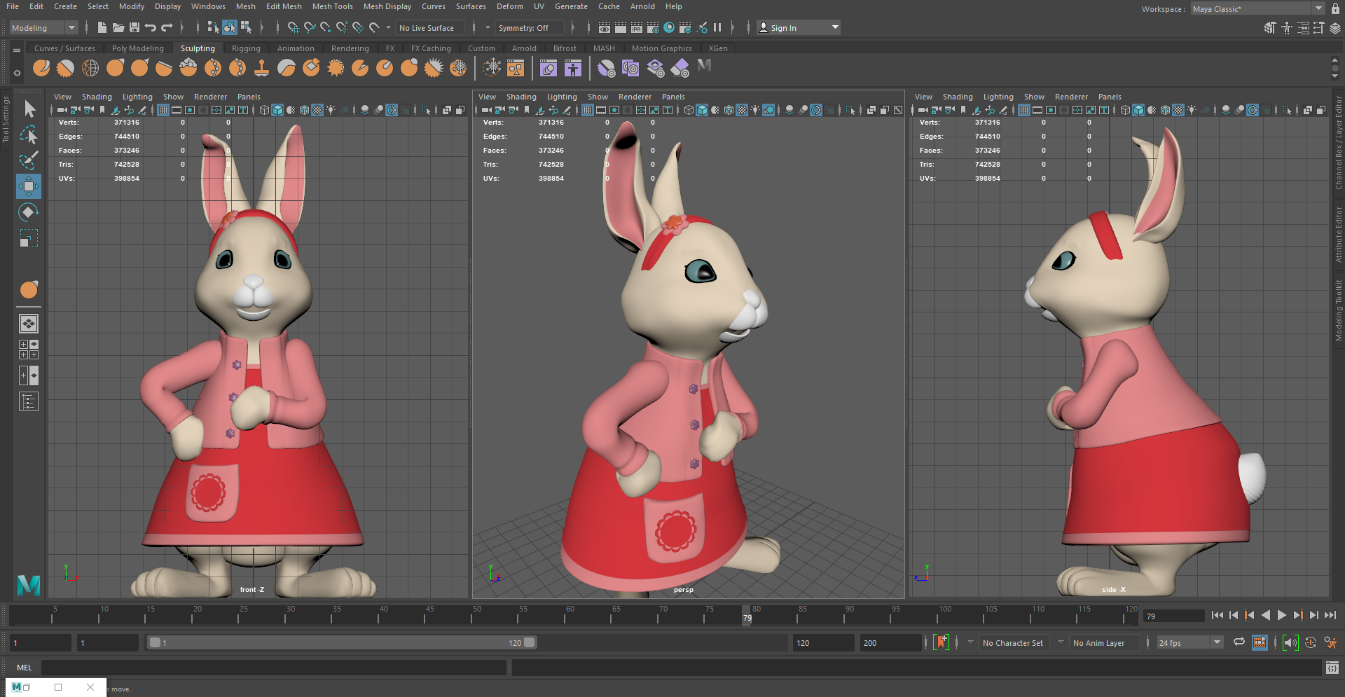 STL file Lily Bobtail | Peter Rabbit Fan Art 🐇・3D print object to ...