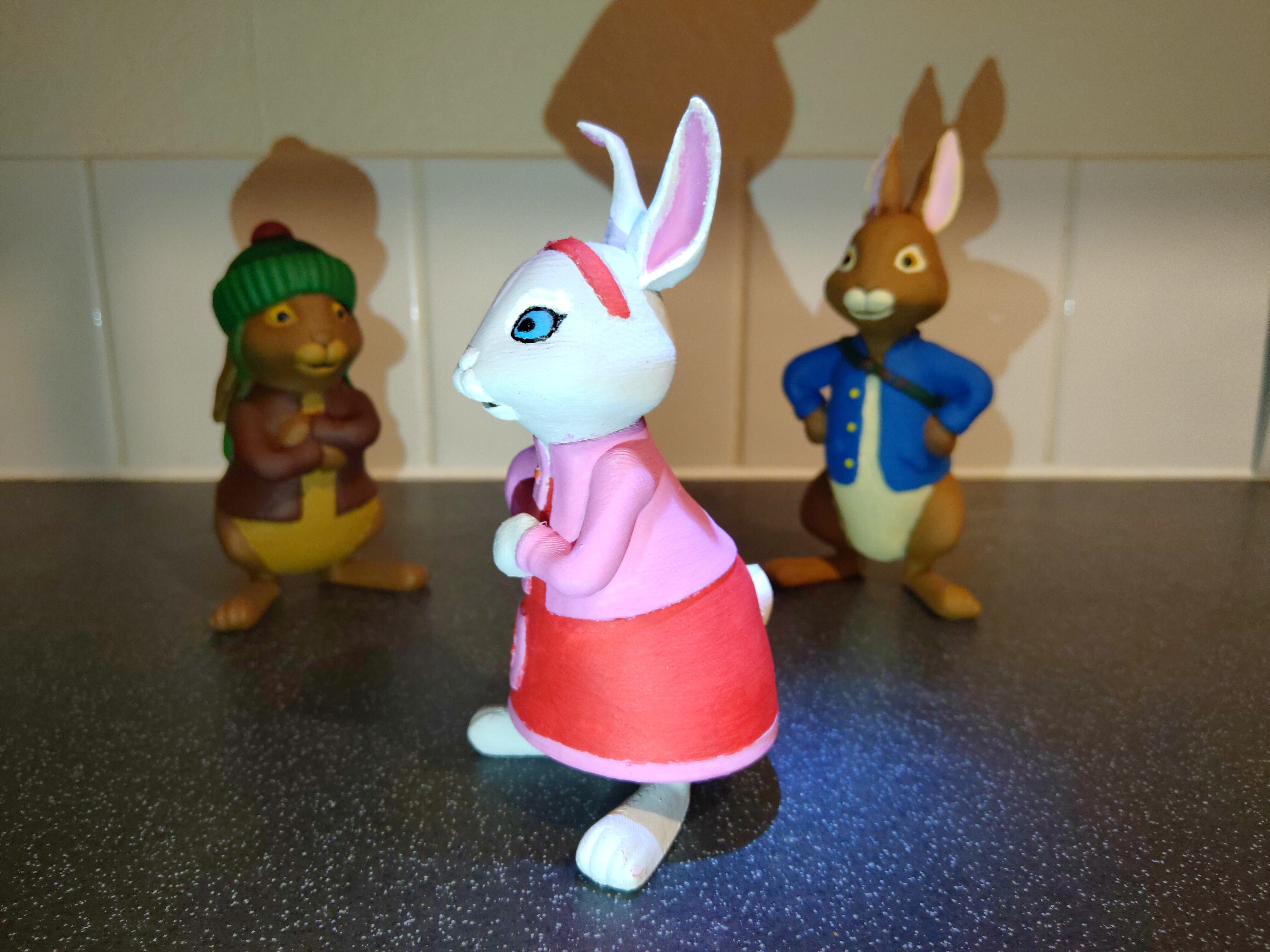 STL file Lily Bobtail | Peter Rabbit Fan Art 🐇・3D print object to ...