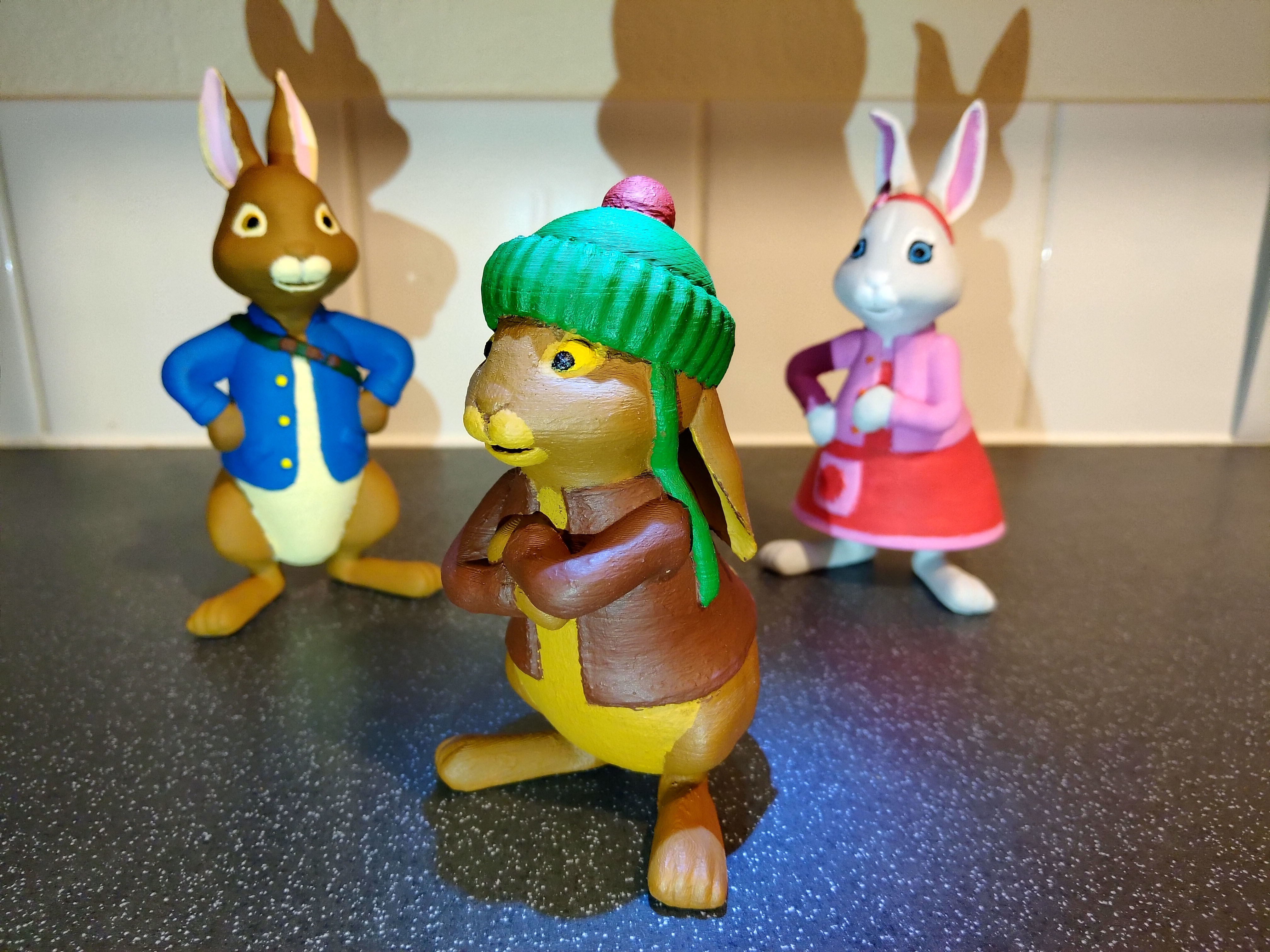 STL file Benjamin Bunny | Peter Rabbit Fan Art 🐇・3D printing template ...