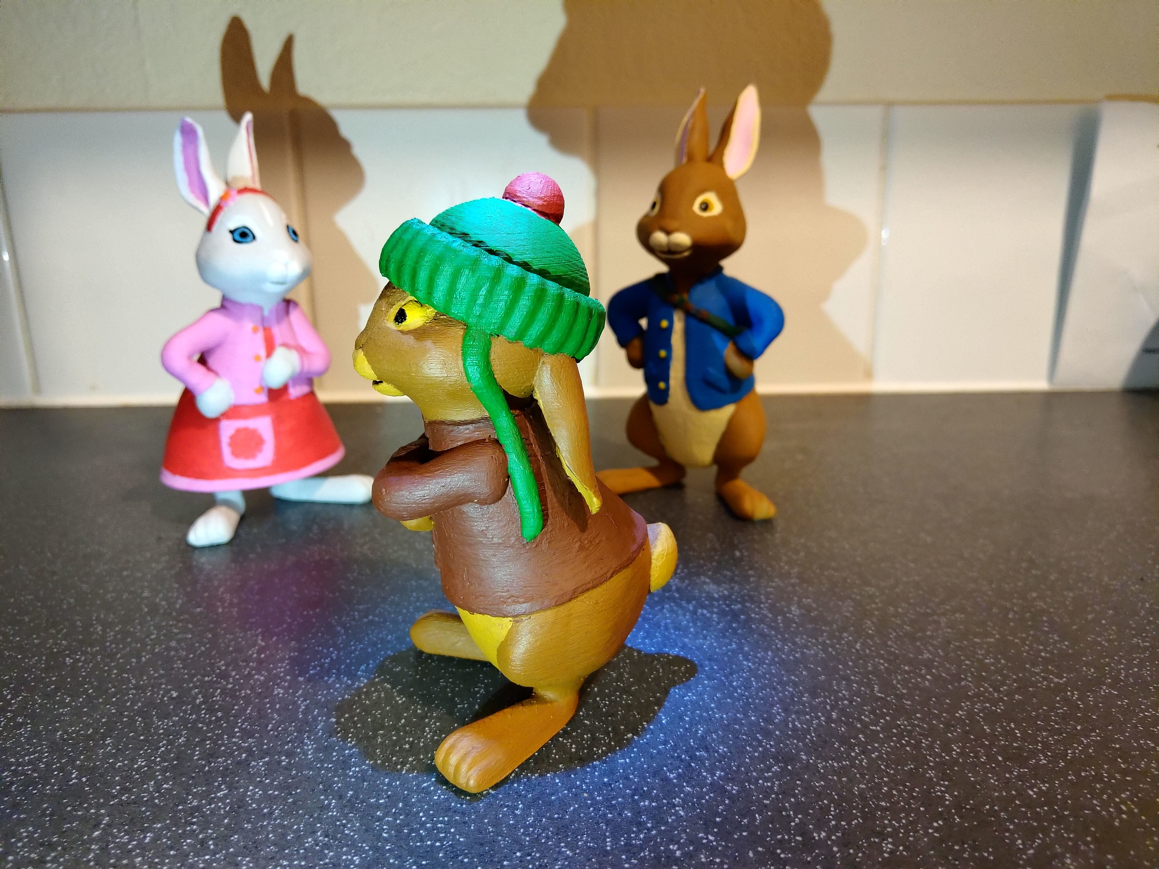 STL file Benjamin Bunny | Peter Rabbit Fan Art 🐇・3D printing template ...