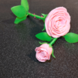 Download 3D printer designs Adam's 3D Printable Rose © ・ Cults