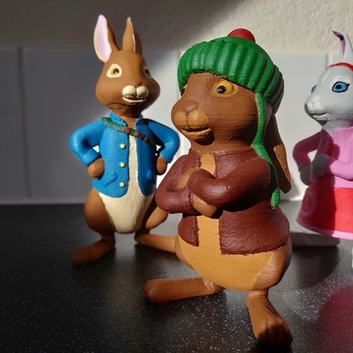 3D printable Benjamin Bunny | Peter Rabbit Fan Art • made with Anycubic ...