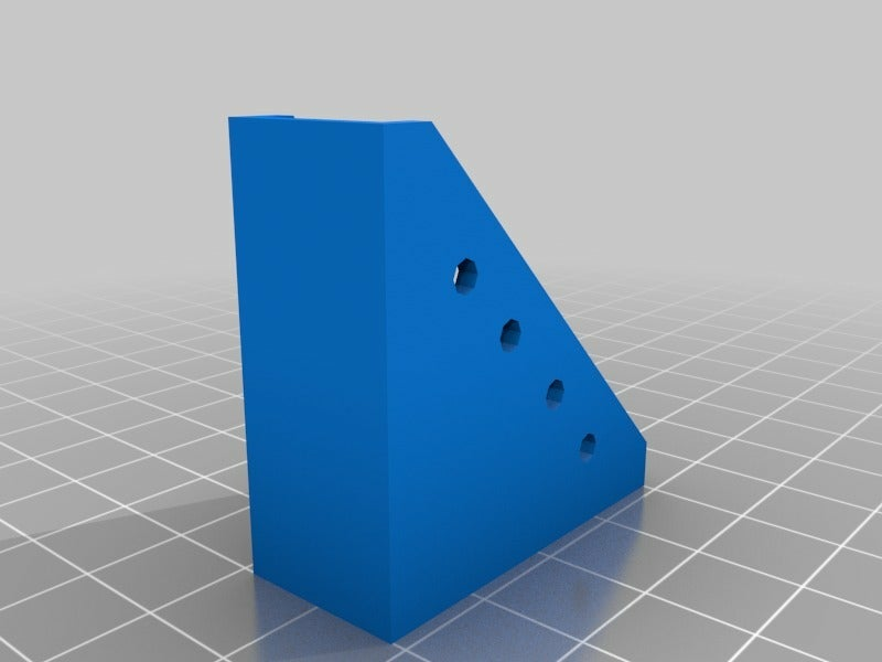 Free STL file Cabinet door corner bracket・3D print object to download・Cults
