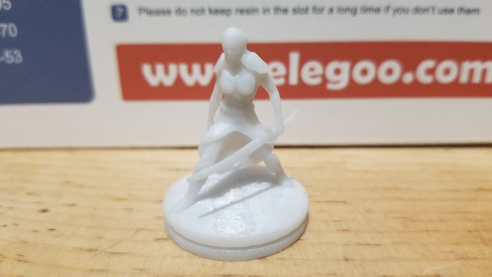 STL file Female Elf Blademaster・3D printing model to download・Cults