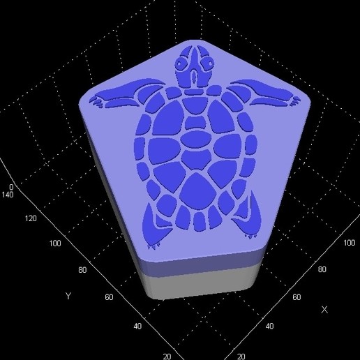 Download STL file Turtle storage box • 3D print template ・ Cults