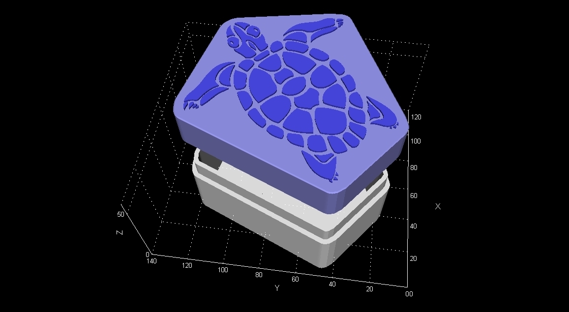 STL file Turtle storage box・3D printable model to download・Cults