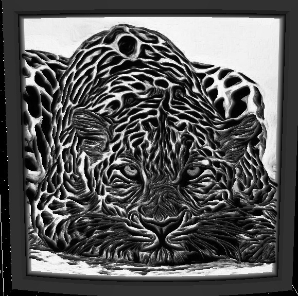 STL file Lithophane package psychedelic art (6x) 📦・3D print object to ...