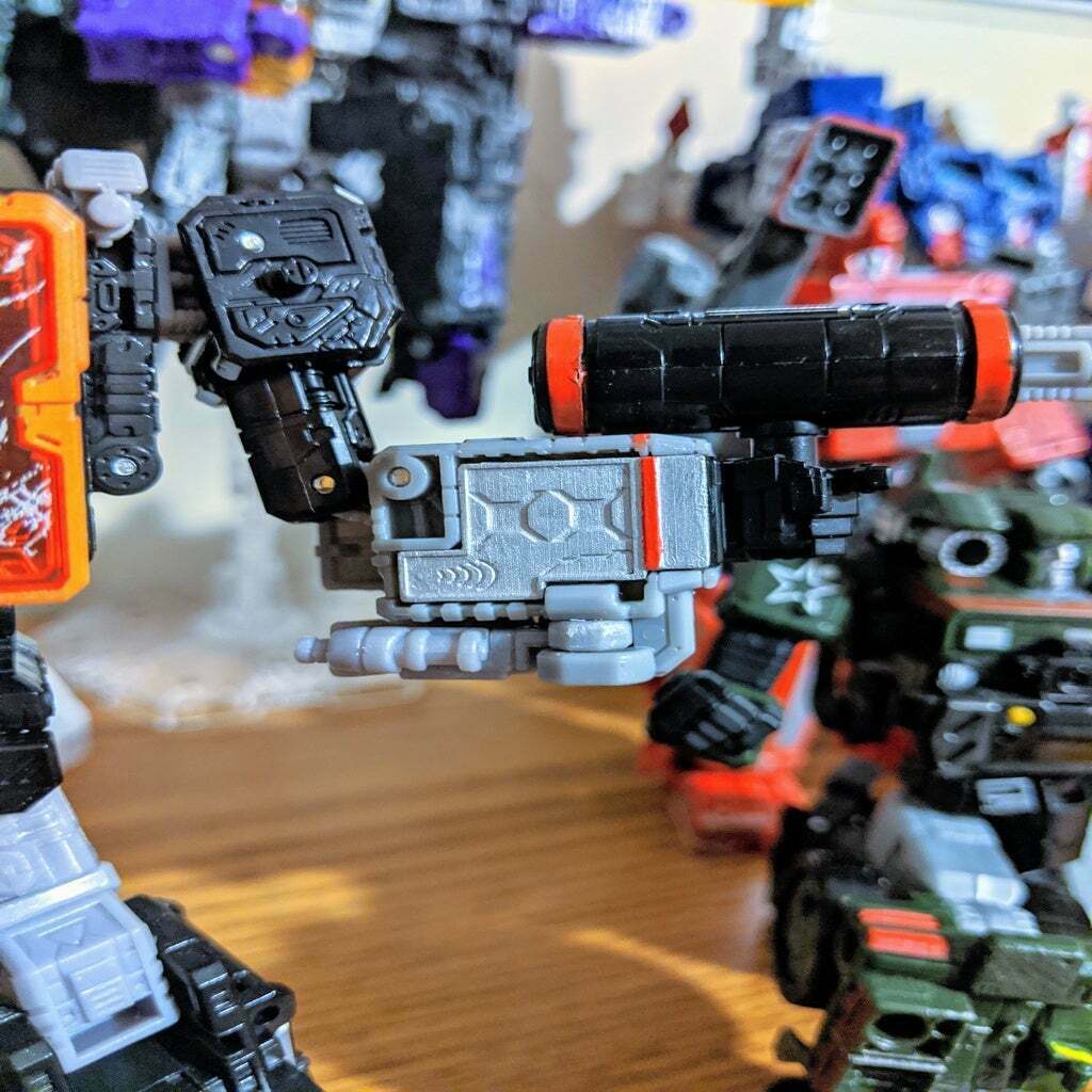 Free STL file War For Cybertron: Siege Soundwave Arm Fill Ver. 2・3D ...