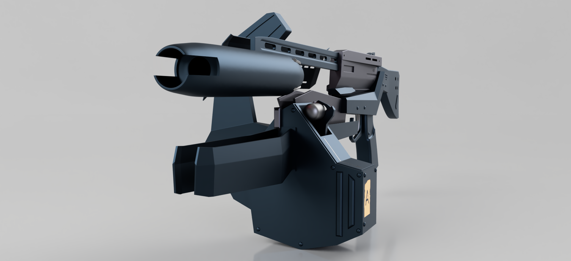 3D file Overwatch Standard Issue Pulse Rifle・Model to download and 3D ...