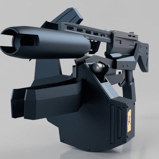 Download STL file Overwatch Standard Issue Pulse Rifle • 3D printing ...