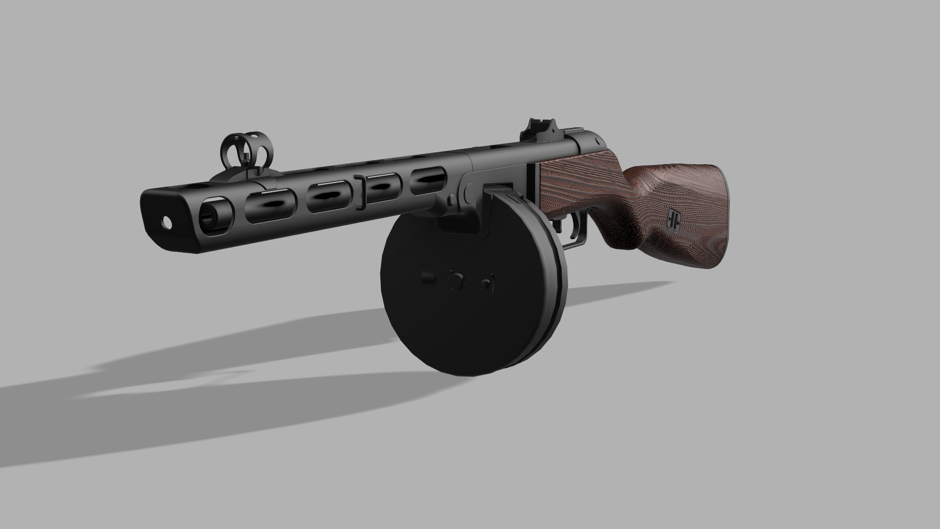 3D file PPSH 41 🔫・3D printer design to download・Cults