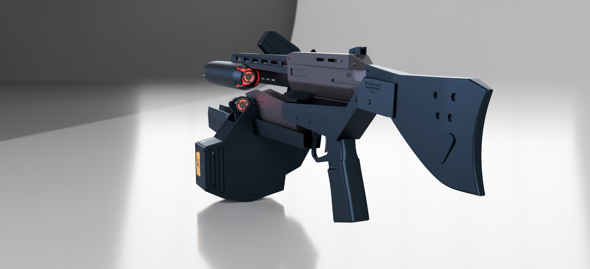 3D file Overwatch Standard Issue Pulse Rifle・Model to download and 3D ...