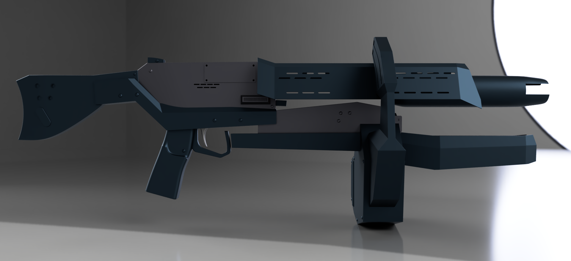 3D file Overwatch Standard Issue Pulse Rifle・Model to download and 3D ...