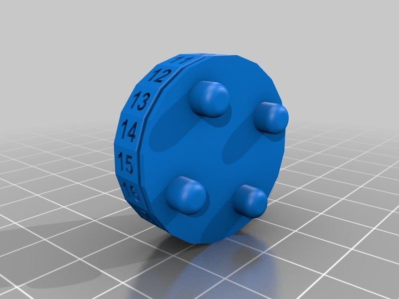 Free STL file Warhammer 40k Wound Counter ⚔・3D print design to download ...