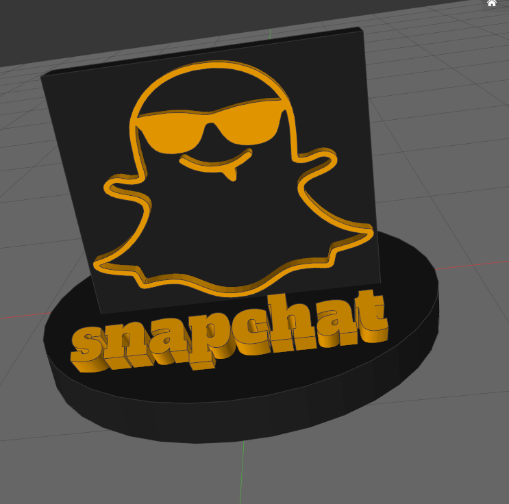 STL file snapchat 🎨・3D printable model to download・Cults