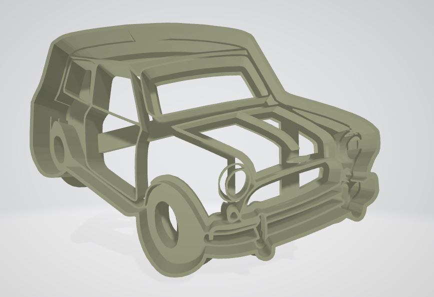 STL file Mini Cooper Cookie Cutters 🍪・3D printer design to download・Cults