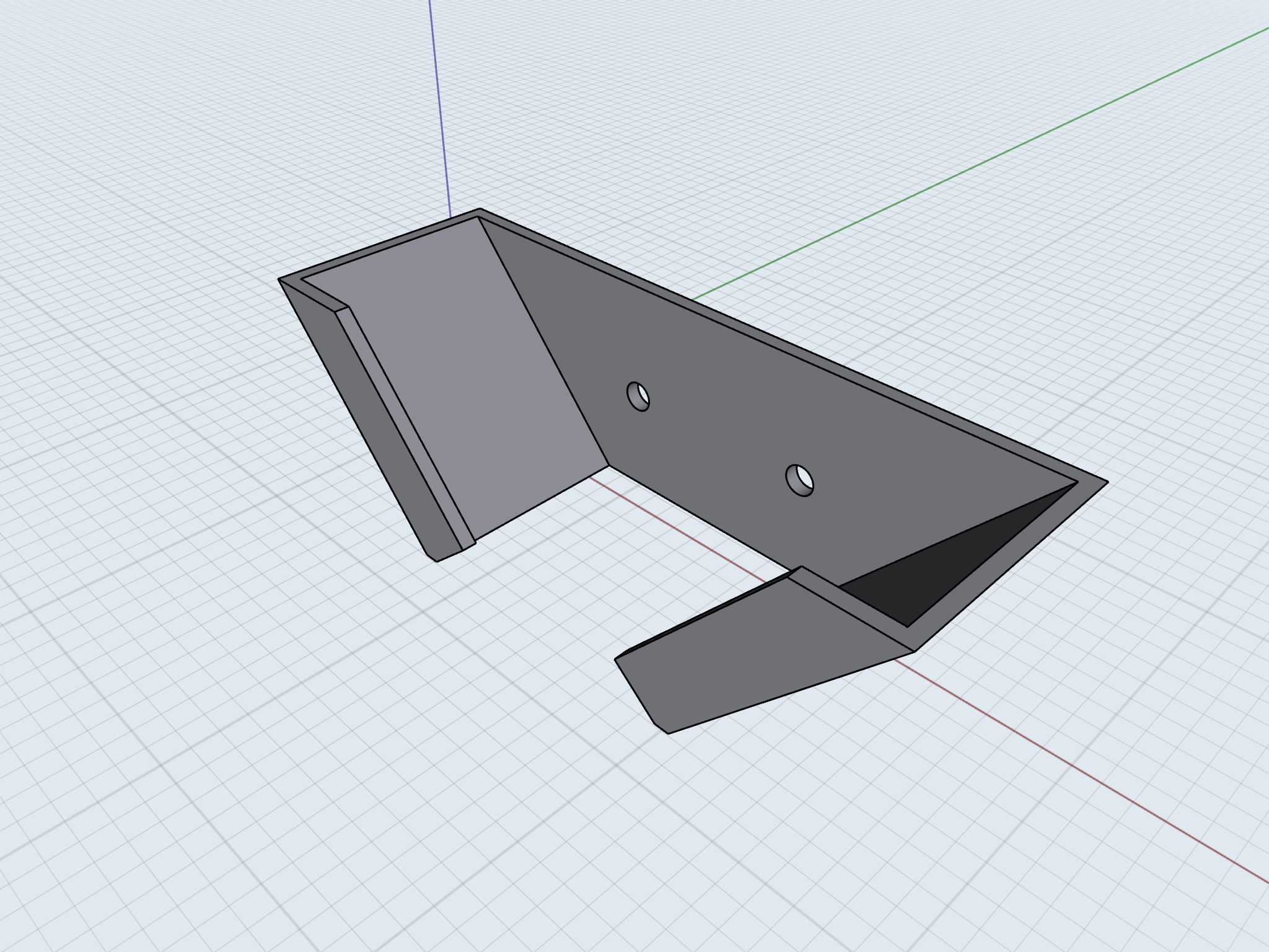 STL file Paddle paddle wall support・3D printing idea to download・Cults
