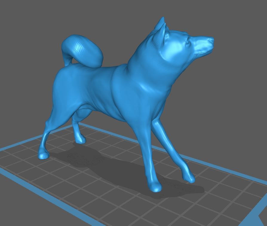 Free OBJ file Dog Shiba Inu・3D printing model to download・Cults