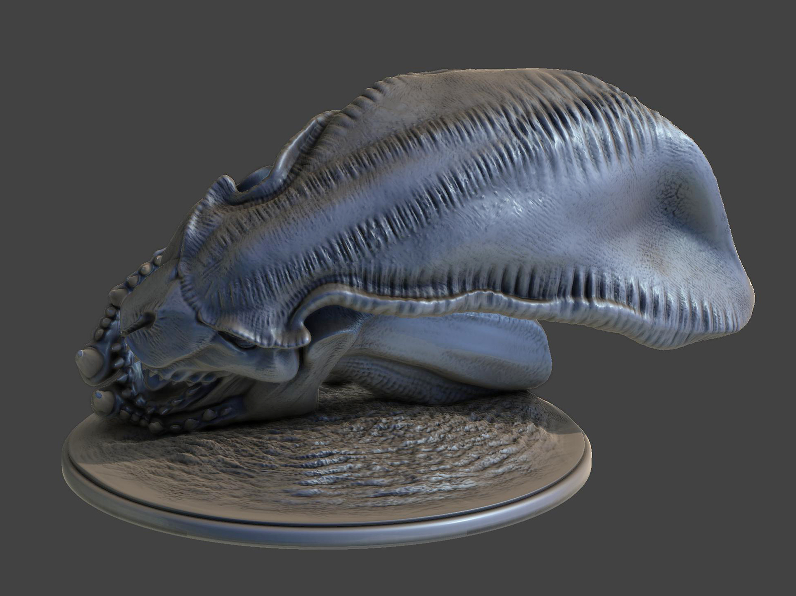 3D file Monster Head cut・3D printable model to download・Cults