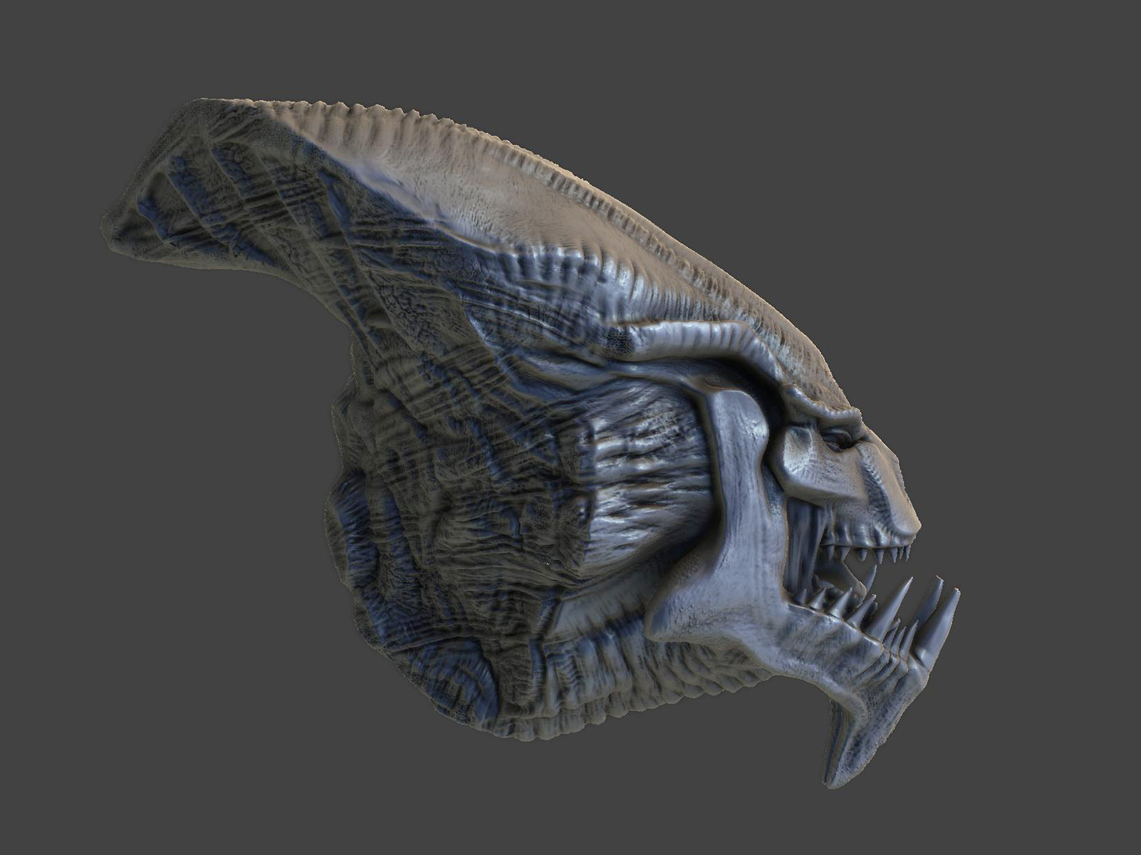 3D file Monster Head cut・3D printable model to download・Cults