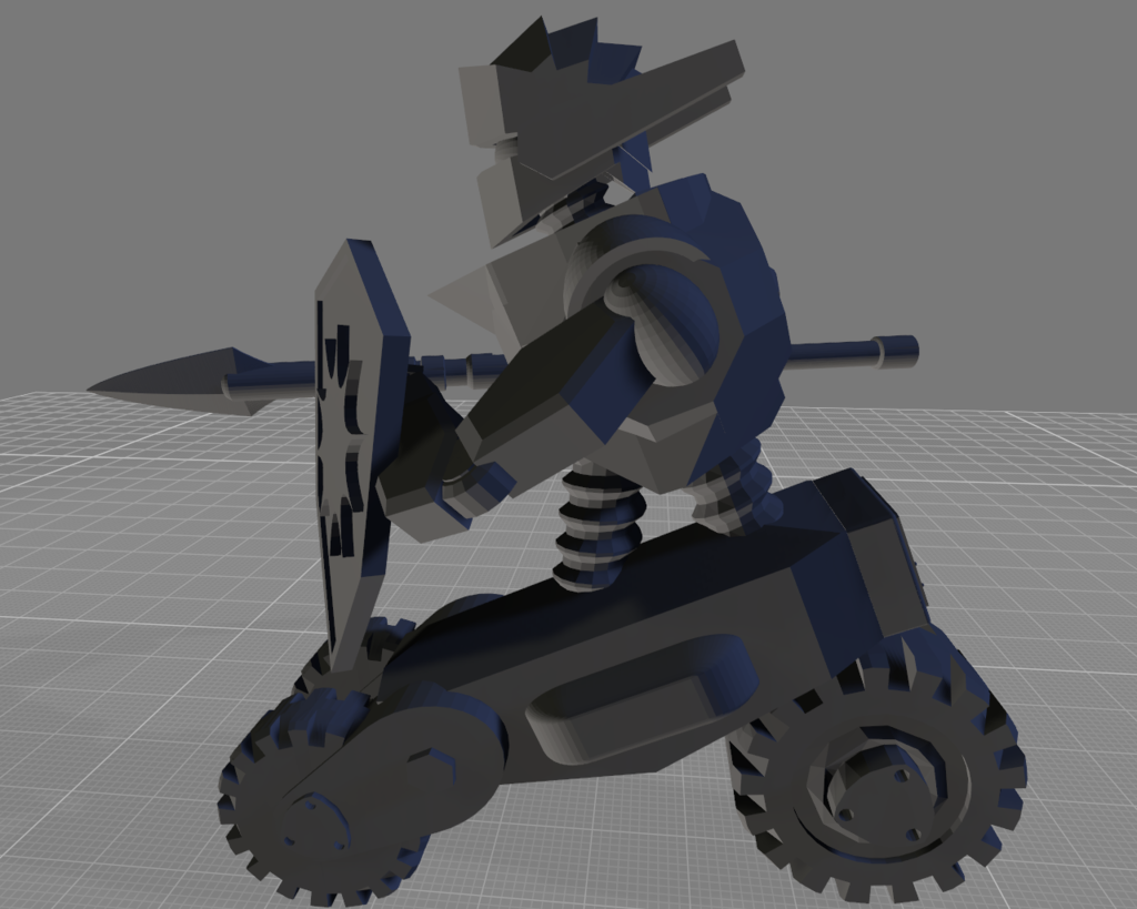 Free STL file Sinclair (Robot Junk Knight) 🤖・3D printer design to ...