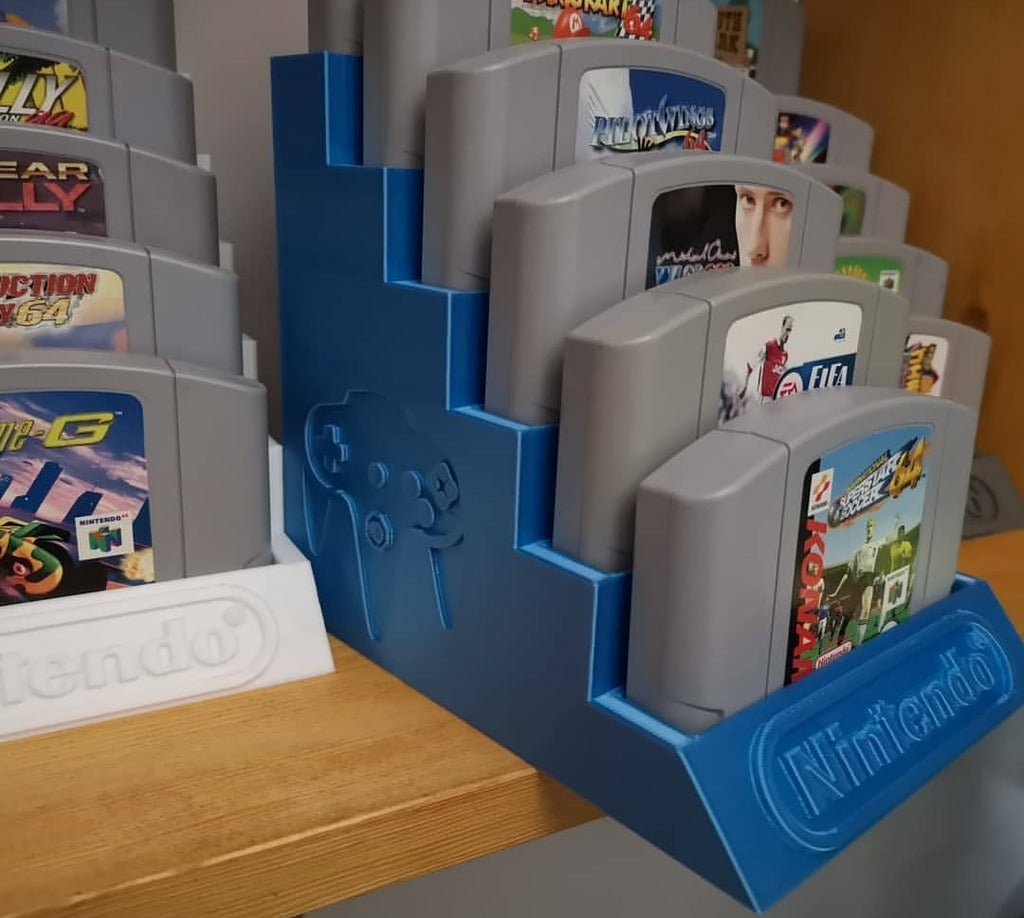 Free STL file N64 Game Display 🎮・Object to download and to 3D print・Cults