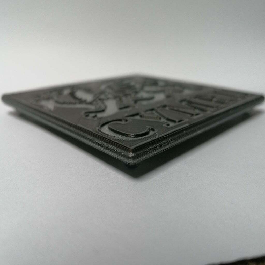 Free STL file Welsh Dragon Coaster V2.0・3D printable model to download ...