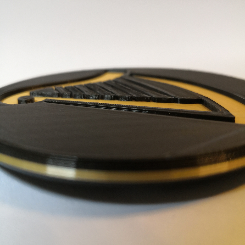Free STL file Guinness Coaster 🍺・3D printer design to download・Cults