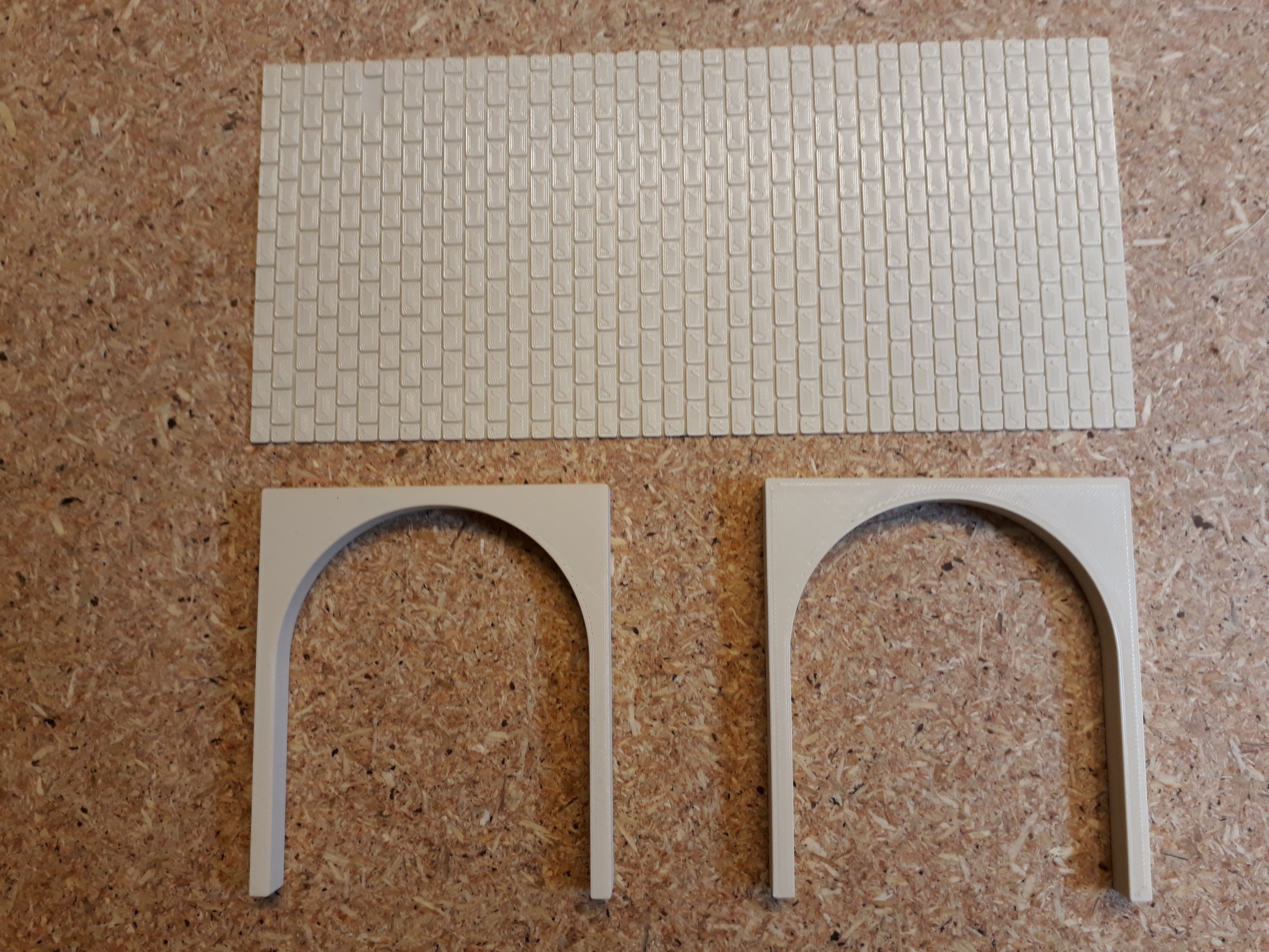 Free STL file Tunnel entrance HO・3D printing model to download・Cults