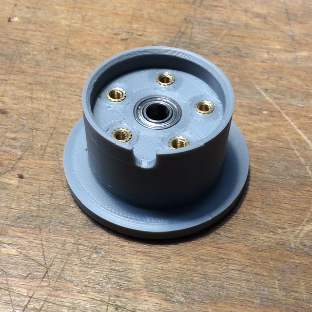 STL file Rim for Dubro Piper Cub wheel diam. 143mm・3D printing idea to ...